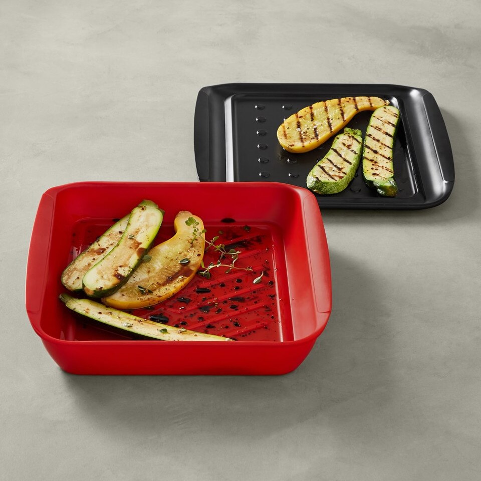Williams Sonoma Small Barbecue Prep Marinade Tray | Williams Sonoma ...