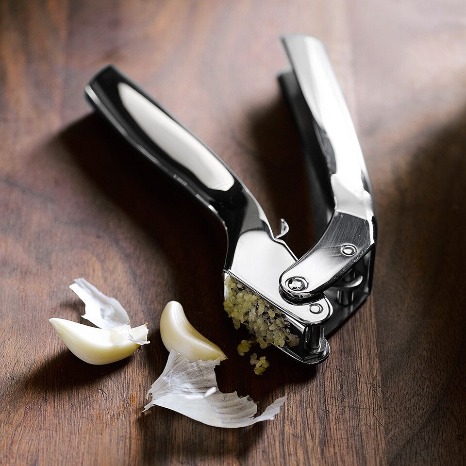 Williams Sonoma Signature Stainless Steel Garlic Press | Williams ...