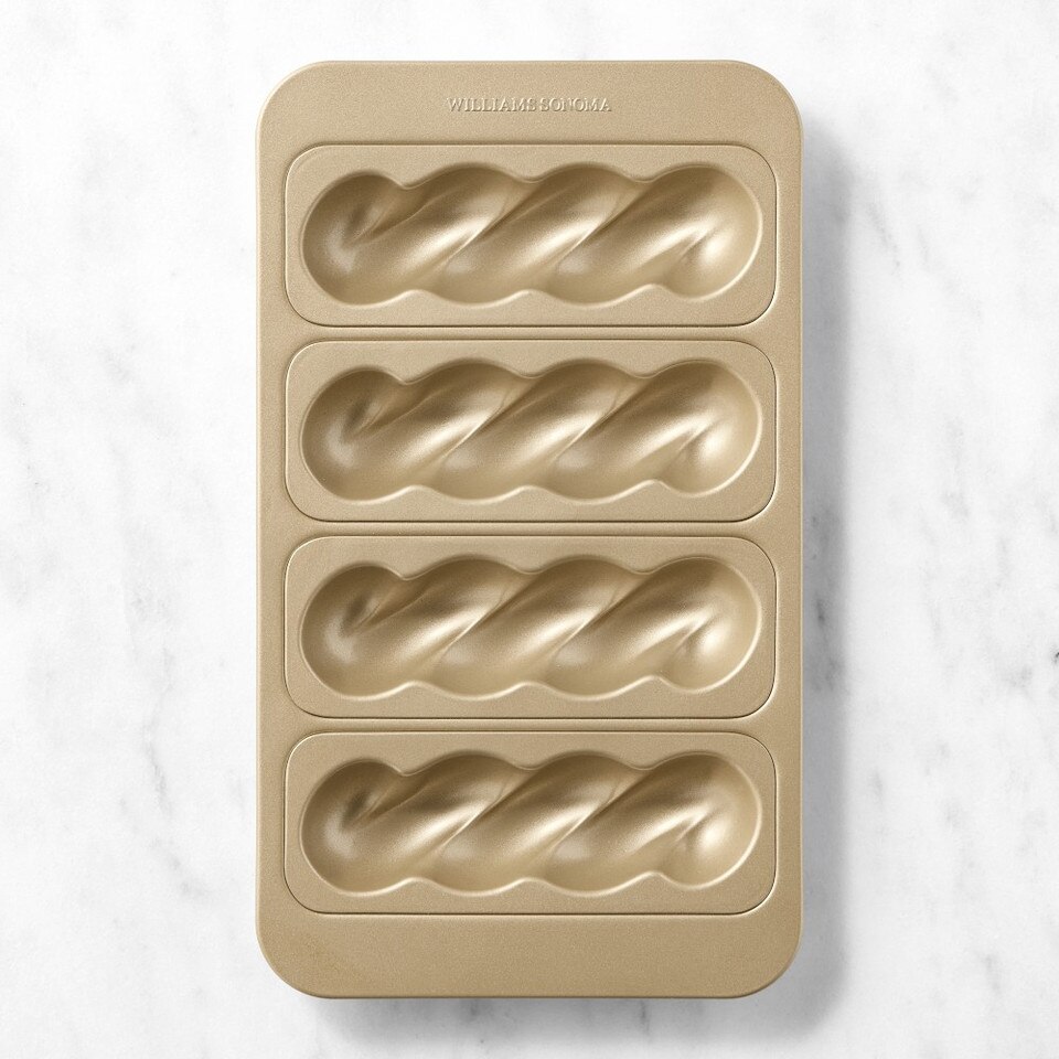 Williams Sonoma Non-Stick French Twist Doughnut Pan | Williams Sonoma ...