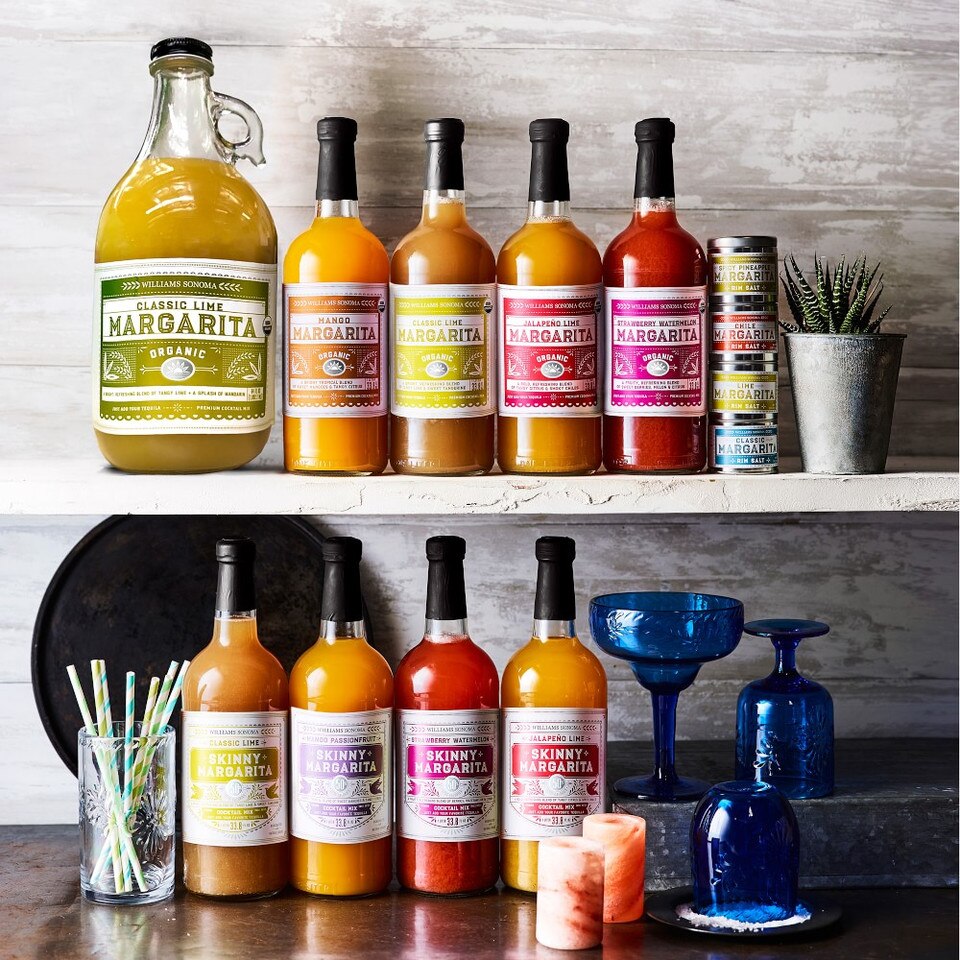 Williams Sonoma Organic Margarita Mix, Classic Lime - Williams Sonoma ...