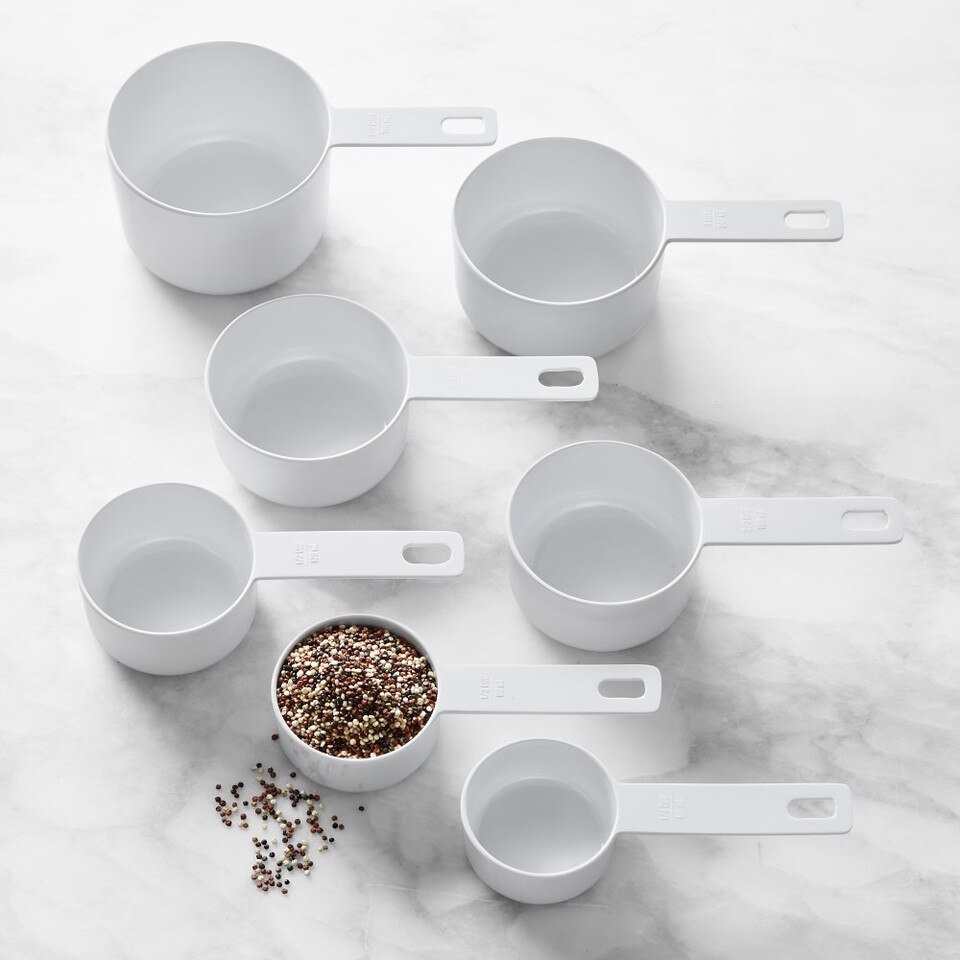 Williams Sonoma Round Melamine Measuring Cups & Spoons | Williams ...