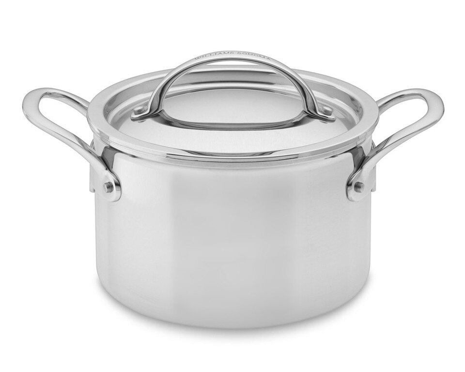 Williams Sonoma Thermo-Clad™ Stainless-Steel Soup Pot, 3.8 L - Williams ...